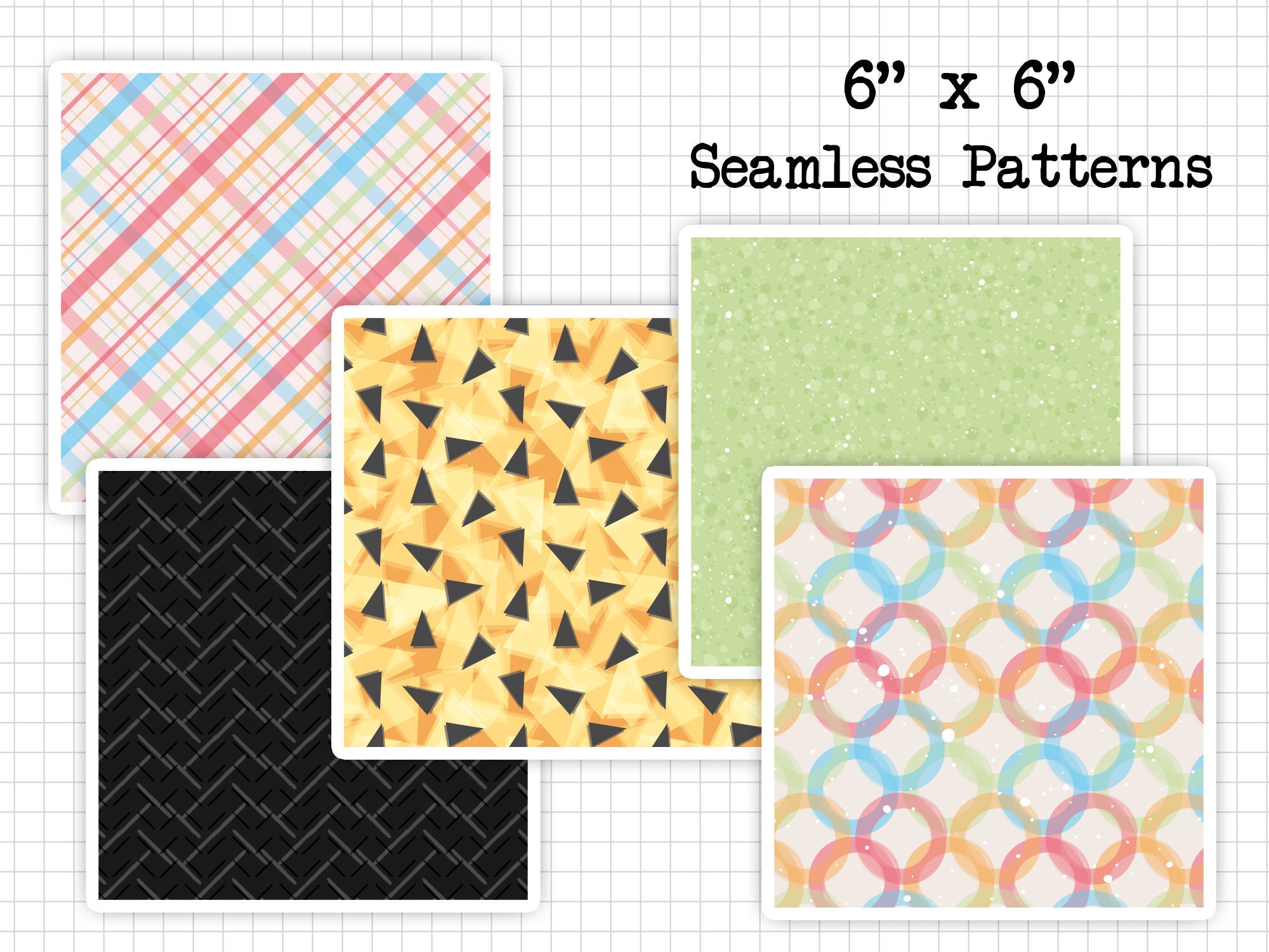 The Tracks Race Car Driving Hand Drawn Seamless Scrapbooking Pattern ...