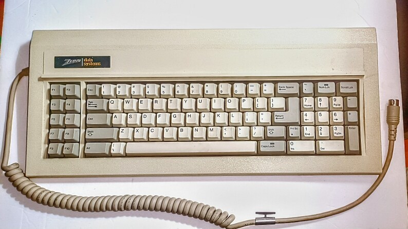 Zenith Vintage Mechanical Keyboard - Etsy