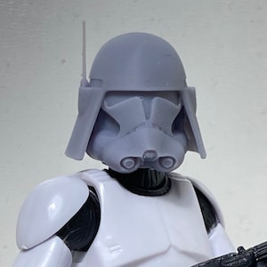 1/12 - P2 Clone Trooper Reinforced Helmet Black Series 3D Printed - Etsy