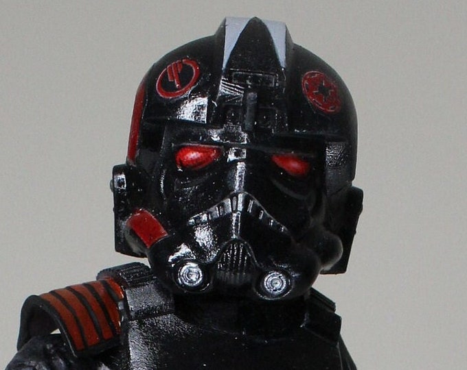 Inferno Squad Tie Fighter Pilot Motorcycle Helmet Custom DOT and ECE ...