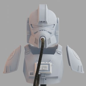 1/12 - Clone Stealth Pilot - 3D Printed Kit - Etsy