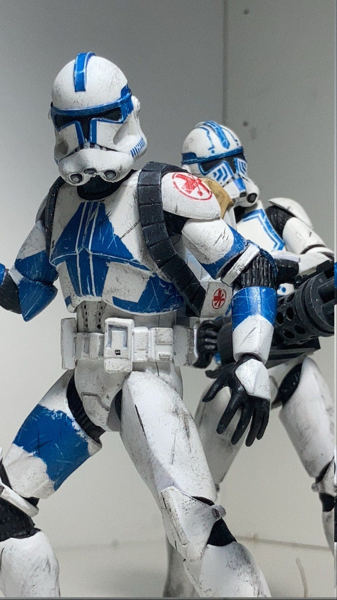 1/12 - Clone Trooper Back Pack Straps - 3D Printed Th - Clone Wars - Etsy