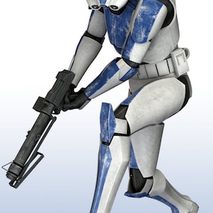 1/12 - Dogma - Clone Trooper Waterslide Decal Sheet Star Wars Black ...