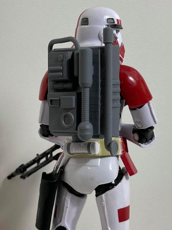 Shock Trooper / BF2 Heavy Trooper Back Pack STAR WARS Black - Etsy