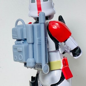 Shock Trooper / BF2 Heavy Trooper Back Pack STAR WARS Black Series 6 ...