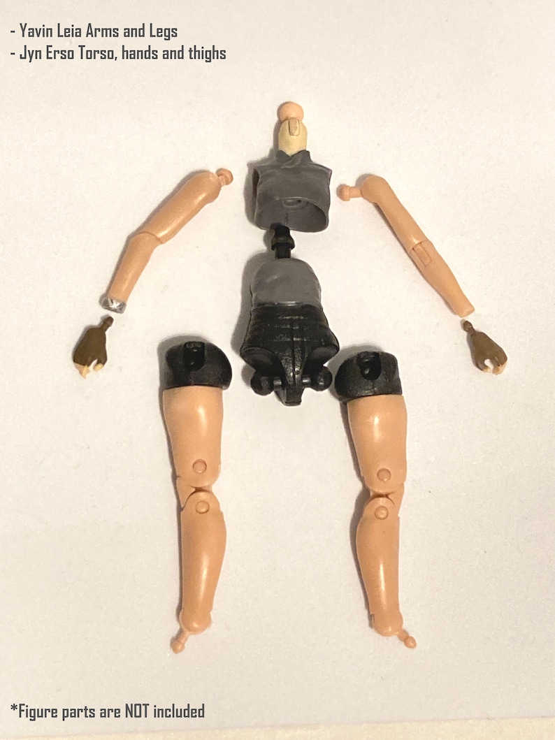 1/12 - Mission Vao Figure Kit 3D Printed Parts - Etsy Singapore