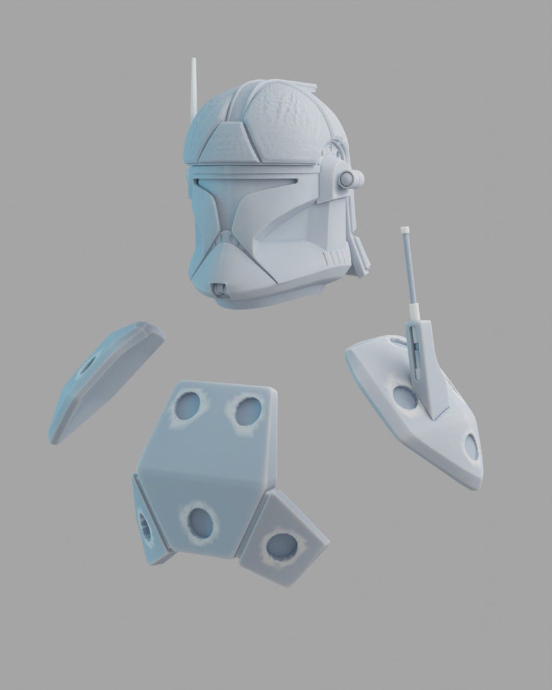 1/12 - 1/18 - P1 Clone Gunner & Gunnery Captain 3D Printed Parts - Etsy
