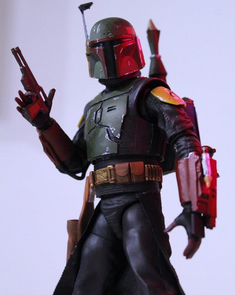 1/12 Hands Mando & Boba Fett Black Series 3D Printed - Etsy