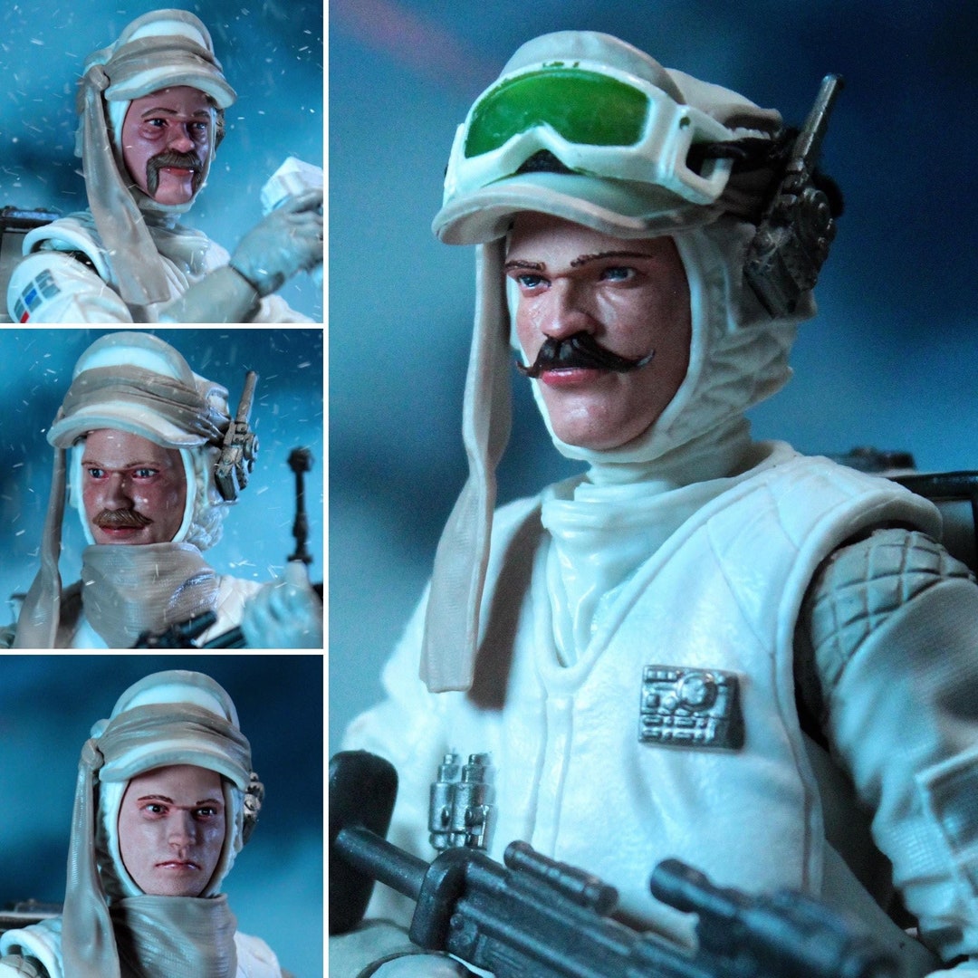 1/12 - Hoth Trooper Face(s) Black Series 3D Printed Faces - Etsy