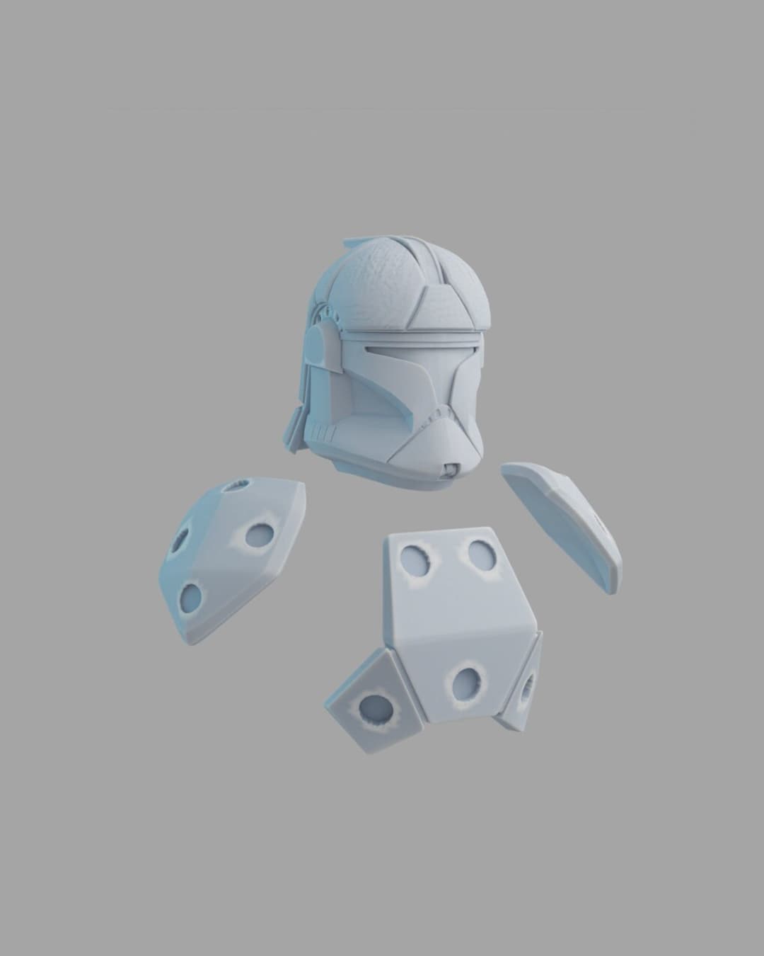 1/12 - 1/18 - P1 Clone Gunner & Gunnery Captain 3D Printed Parts - Etsy