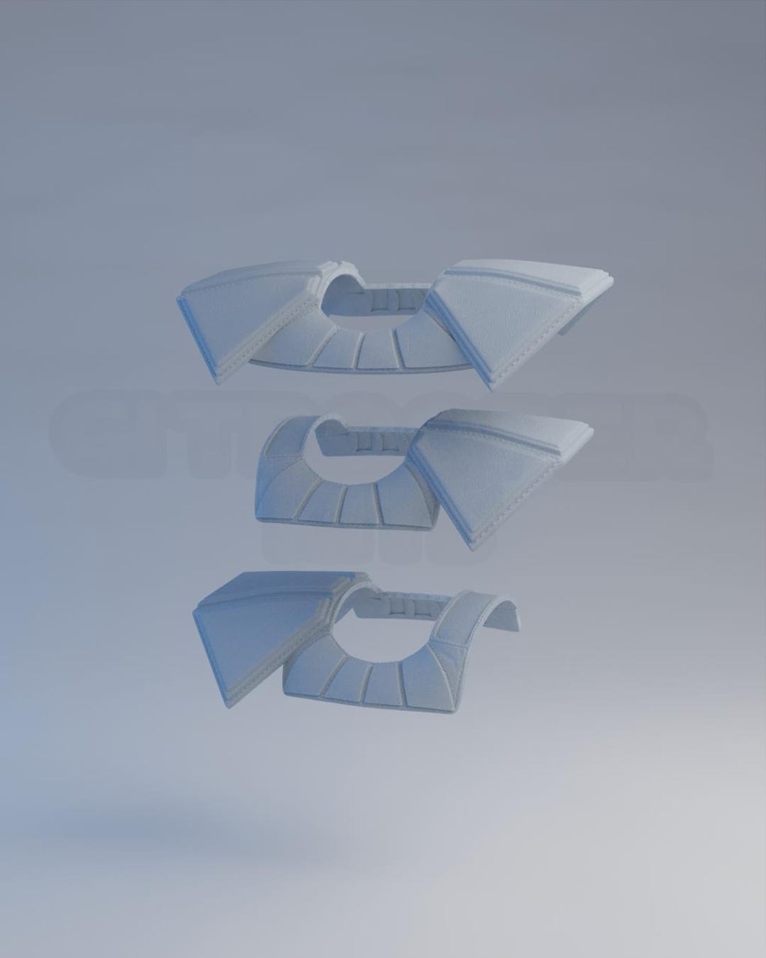 1/12 - Clone Pauldron(s) Animated Style 3D Print - Etsy