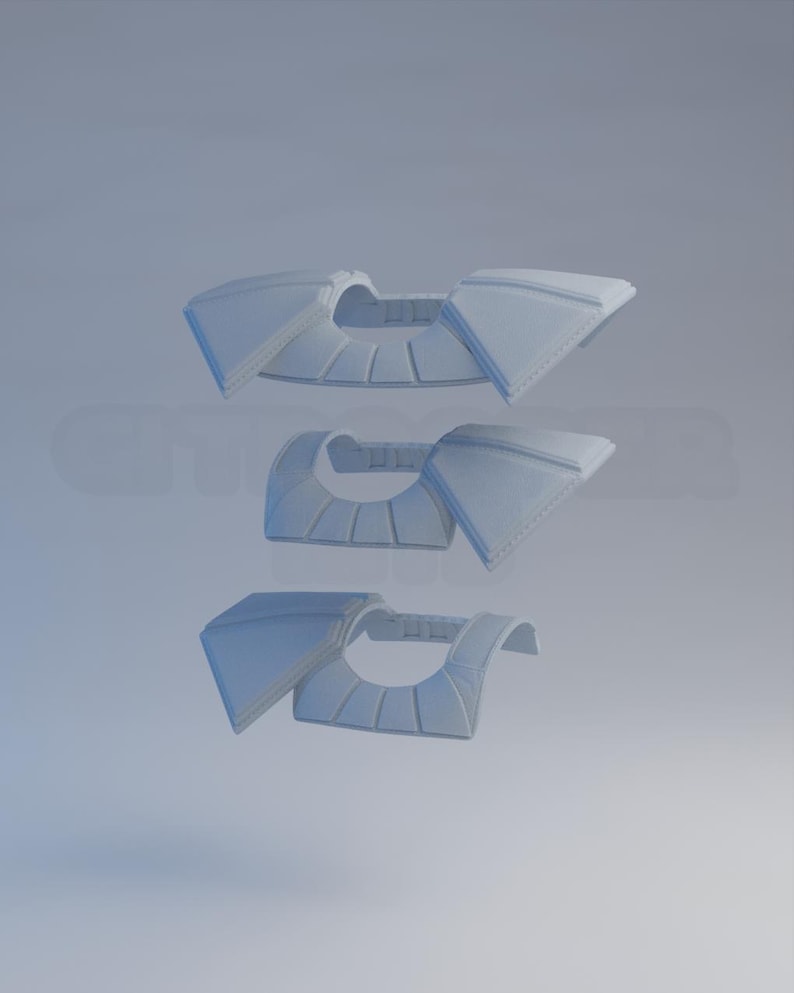 1/12 - Clone Pauldron(s) Animated Style 3D Print - Etsy