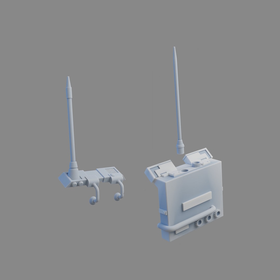 1/6 Clone Trooper Back Aerial 3D Print - Etsy