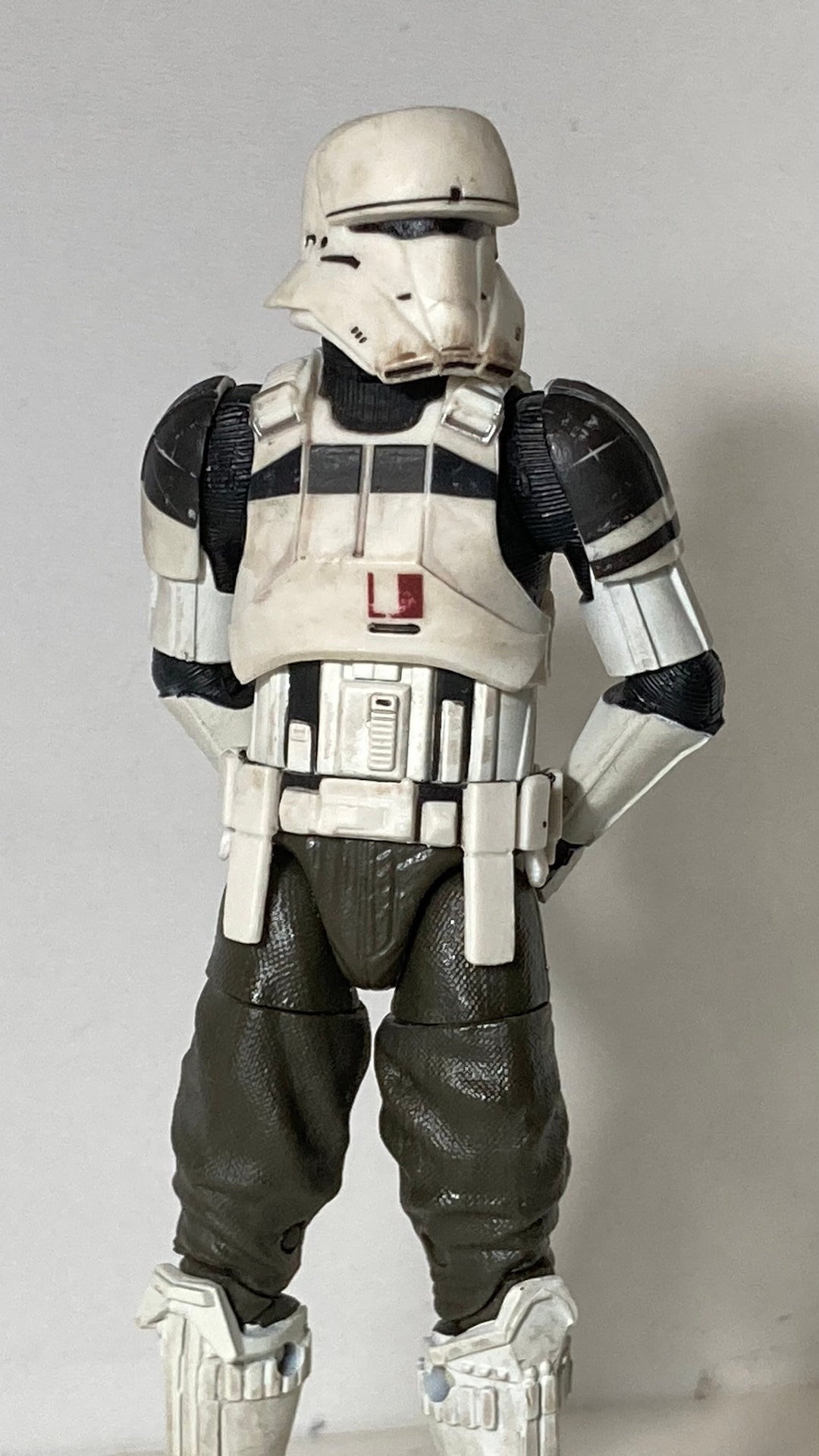 1/12 - Imperial Tank Commander Decal Sheet Star Wars Black Series ...