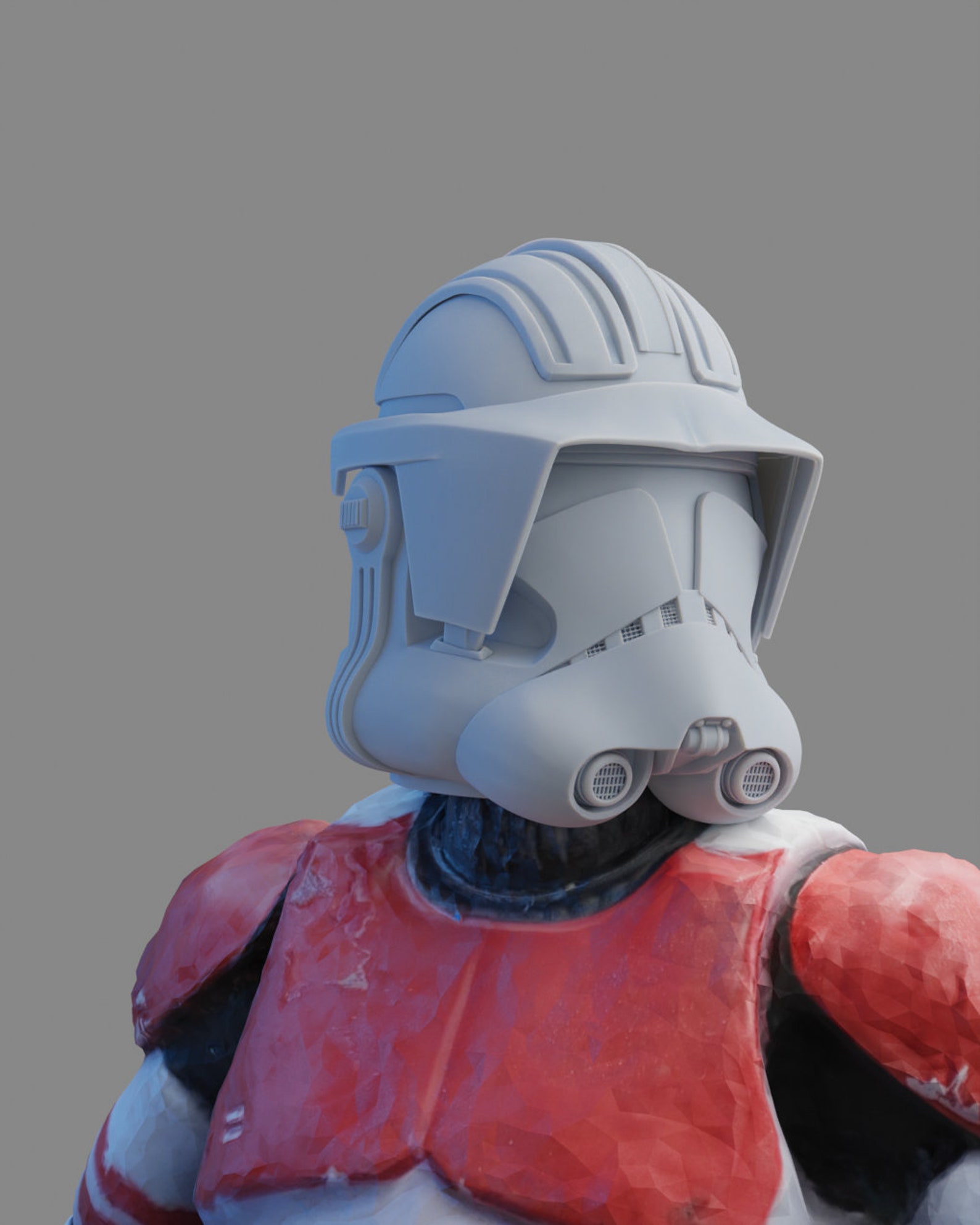 1/12 - Clone Heavy Trooper P1 & P2 3D Printed Helmet - Etsy UK