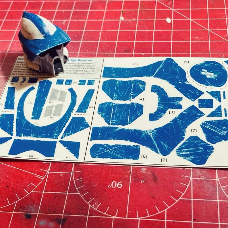 1/12 501st Sgt 'boomer' Clone Trooper Waterslide - Etsy Canada