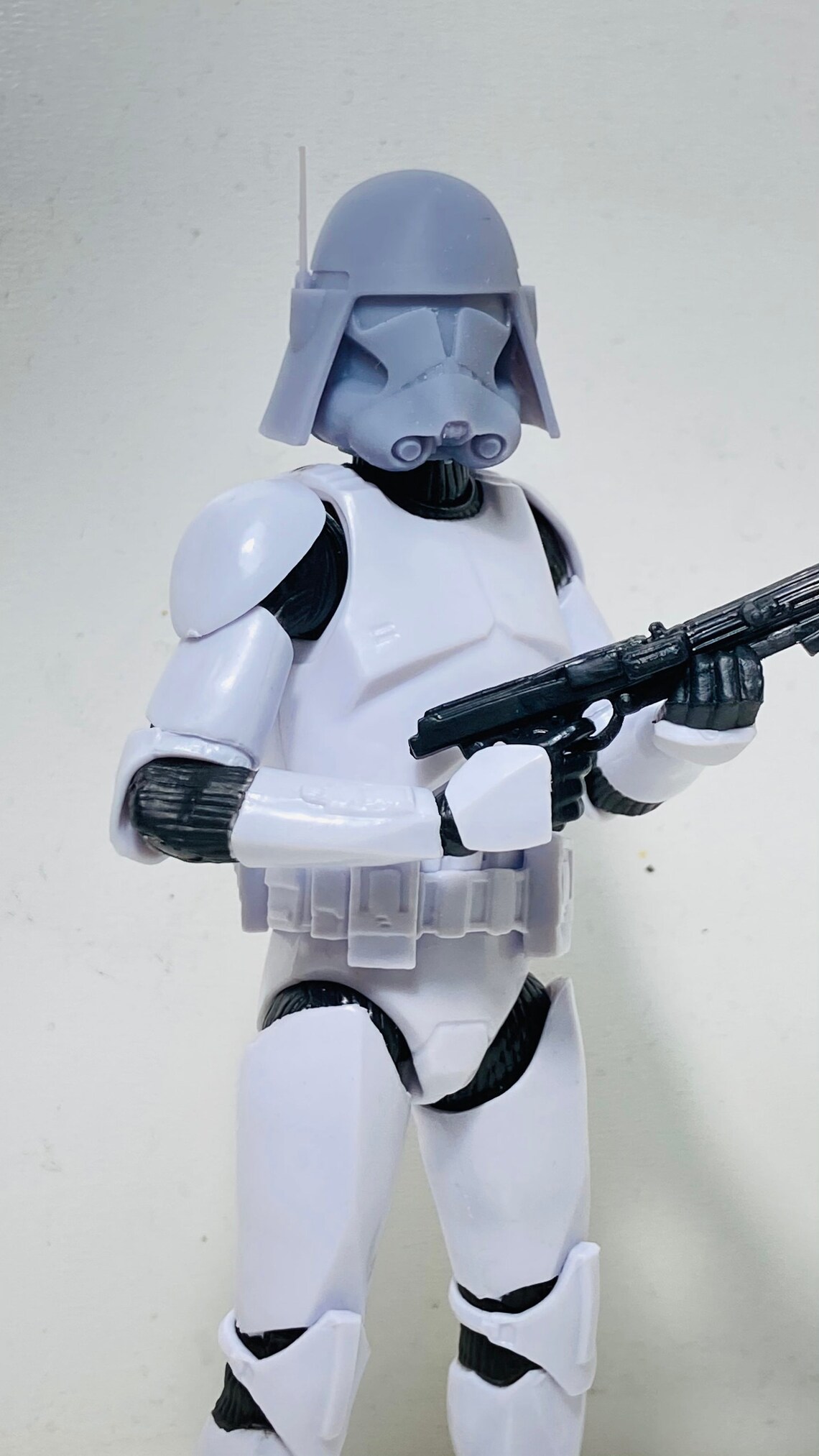 1/12 - P2 Clone Trooper Reinforced Helmet Black Series 3D Printed - Etsy