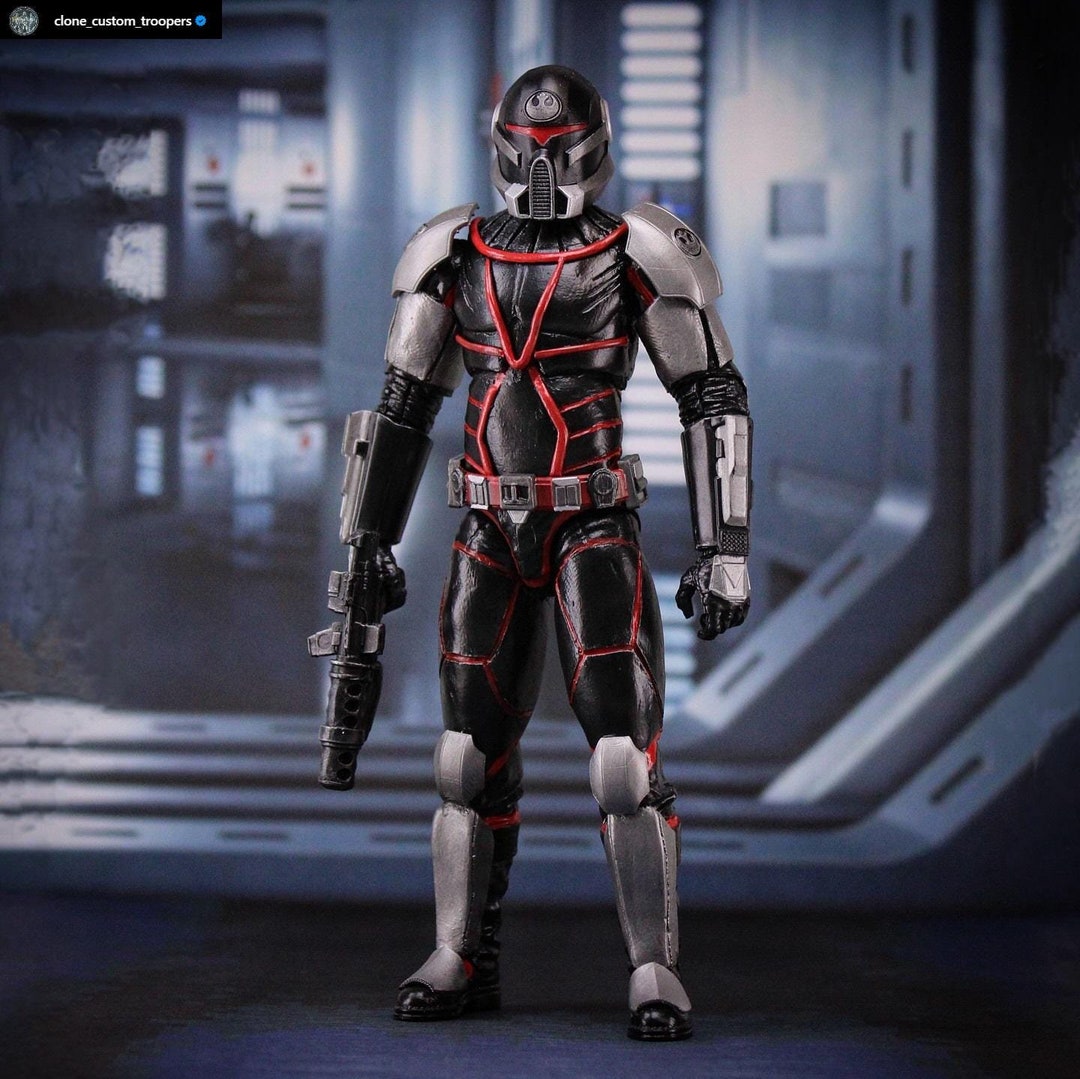 1/12 - Rebel Spec Forces Helmet & Shoulders 3D Printed Parts - Etsy