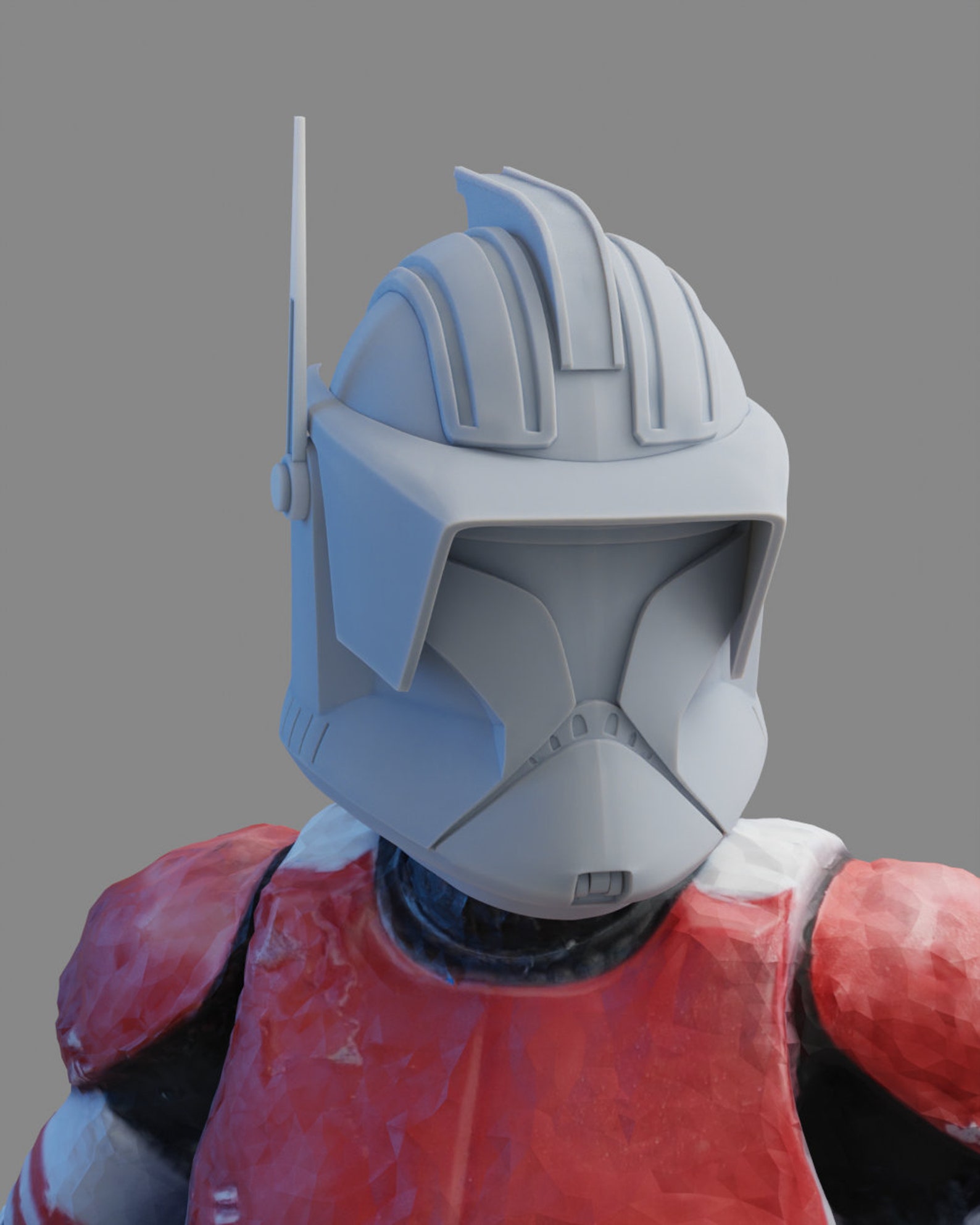1/12 - Clone Heavy Trooper P1 & P2 3D Printed Helmet - Etsy UK