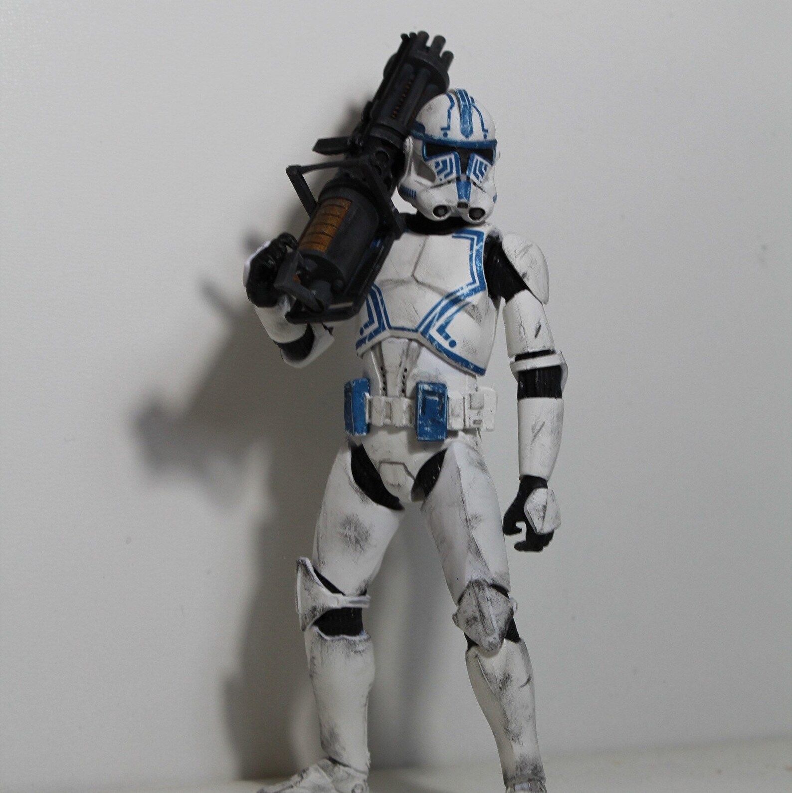 1/12 Hardcase 501st Clone Trooper Phase 1 & 2 Decal Th Black Series ...