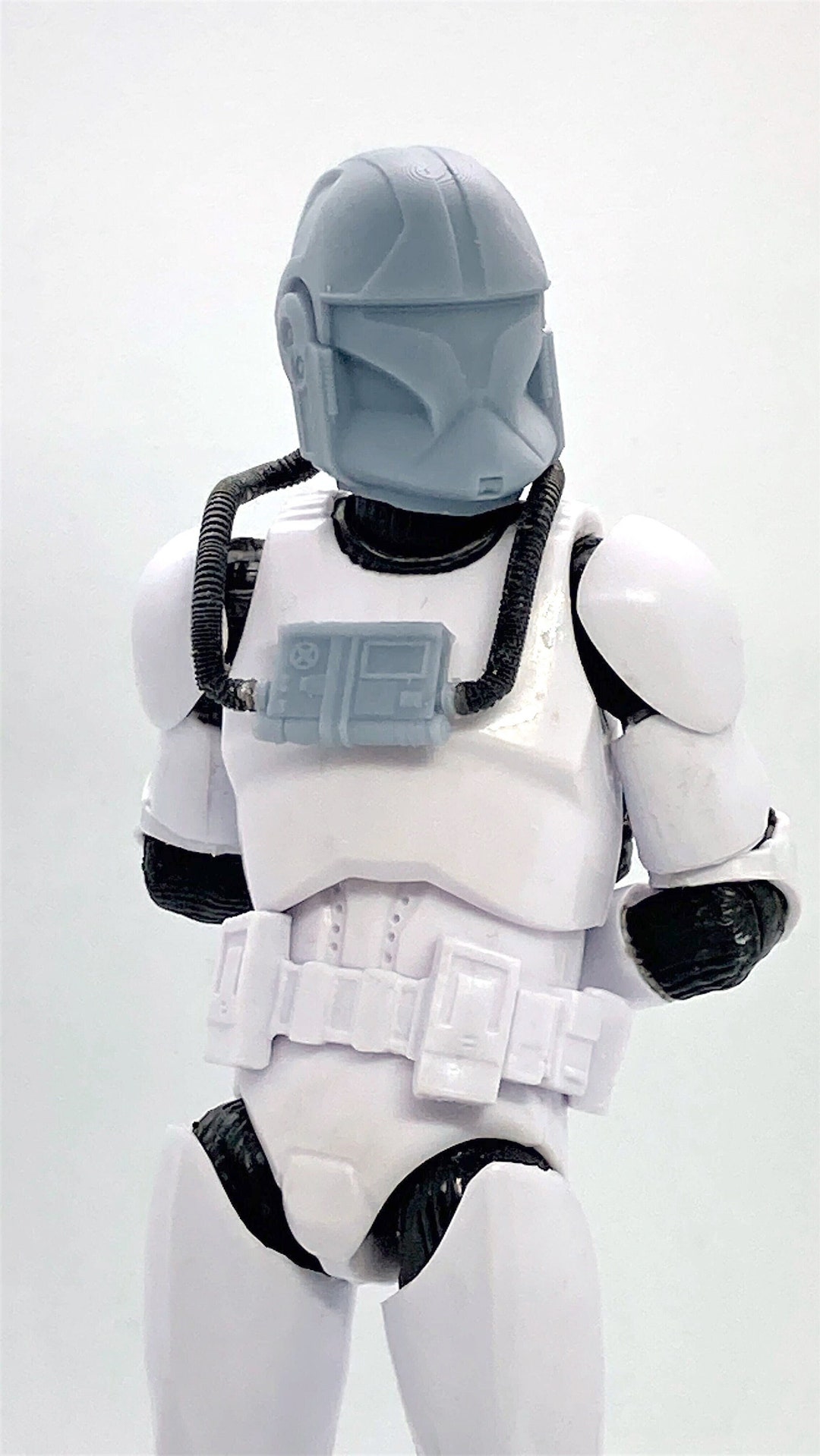1/12 Clone Pilot P1 Helmet Tubes & Chest Box 3D Printed - Etsy UK