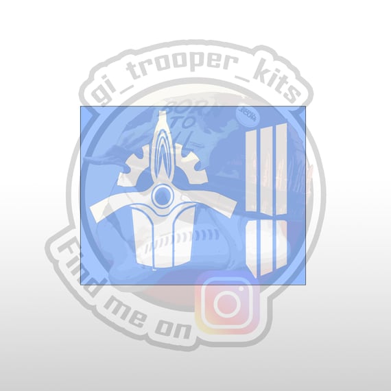 1/12 Senate Commando Guard Left Arm Waterslide Decal - Etsy