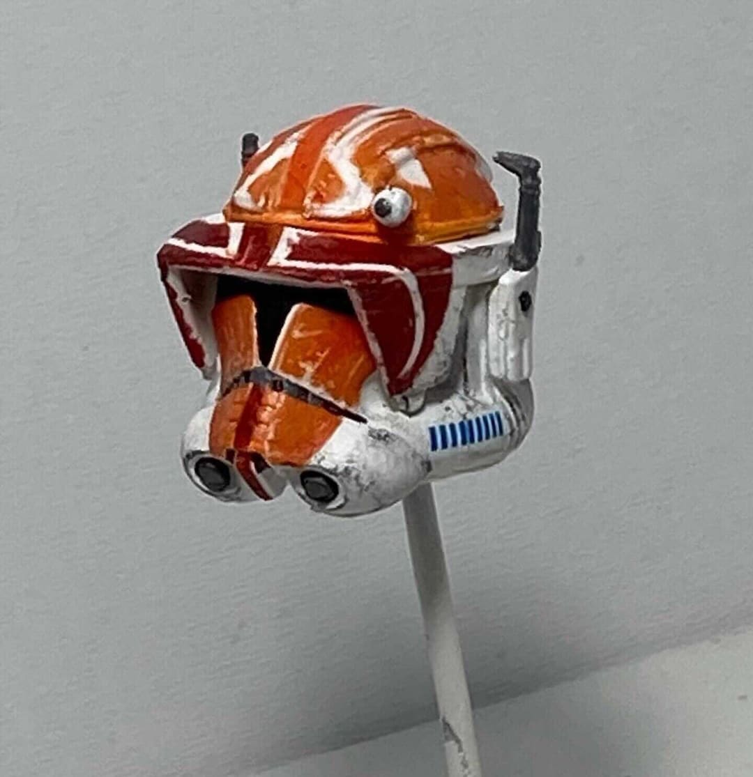 1/12 - Captain Vaughn Helmet Decal Th Black Series Figure - Etsy