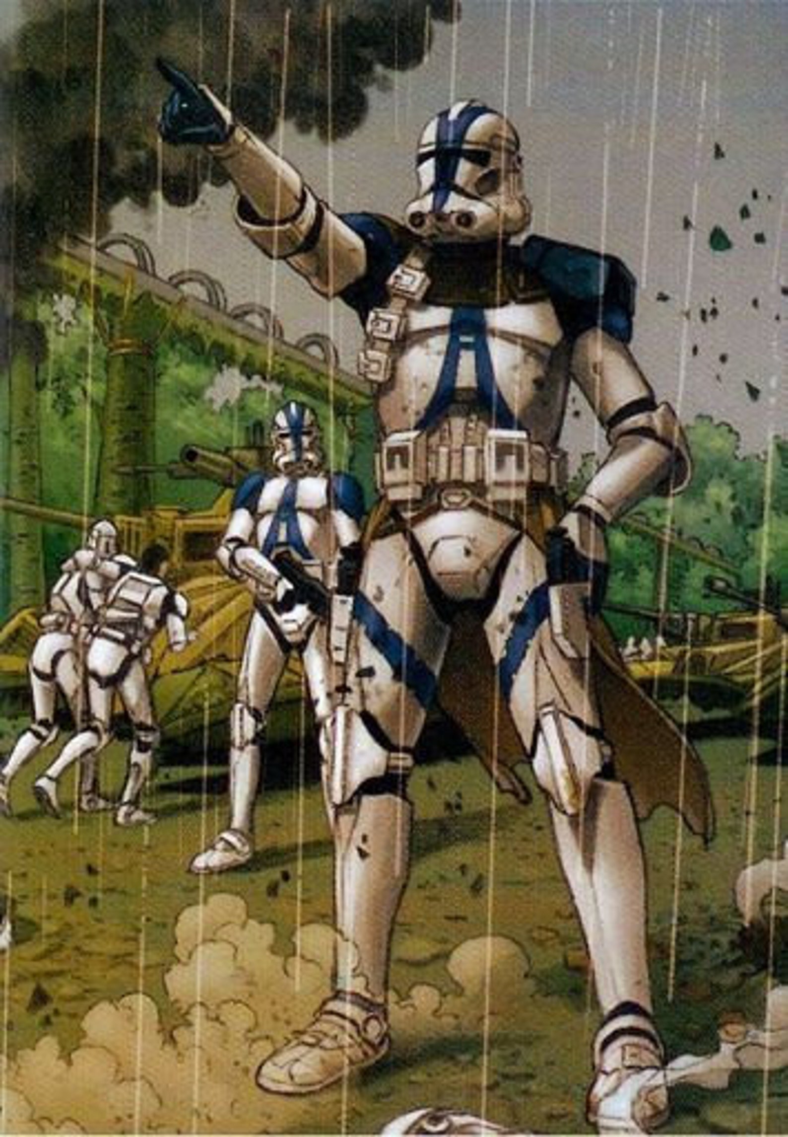 1/12 501st Commander Vill Waterslide Decal Sheet Star Wars | Etsy