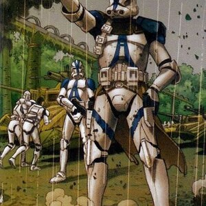 1/12 - 501st Commander Vill Waterslide Decal Sheet Star Wars Black ...
