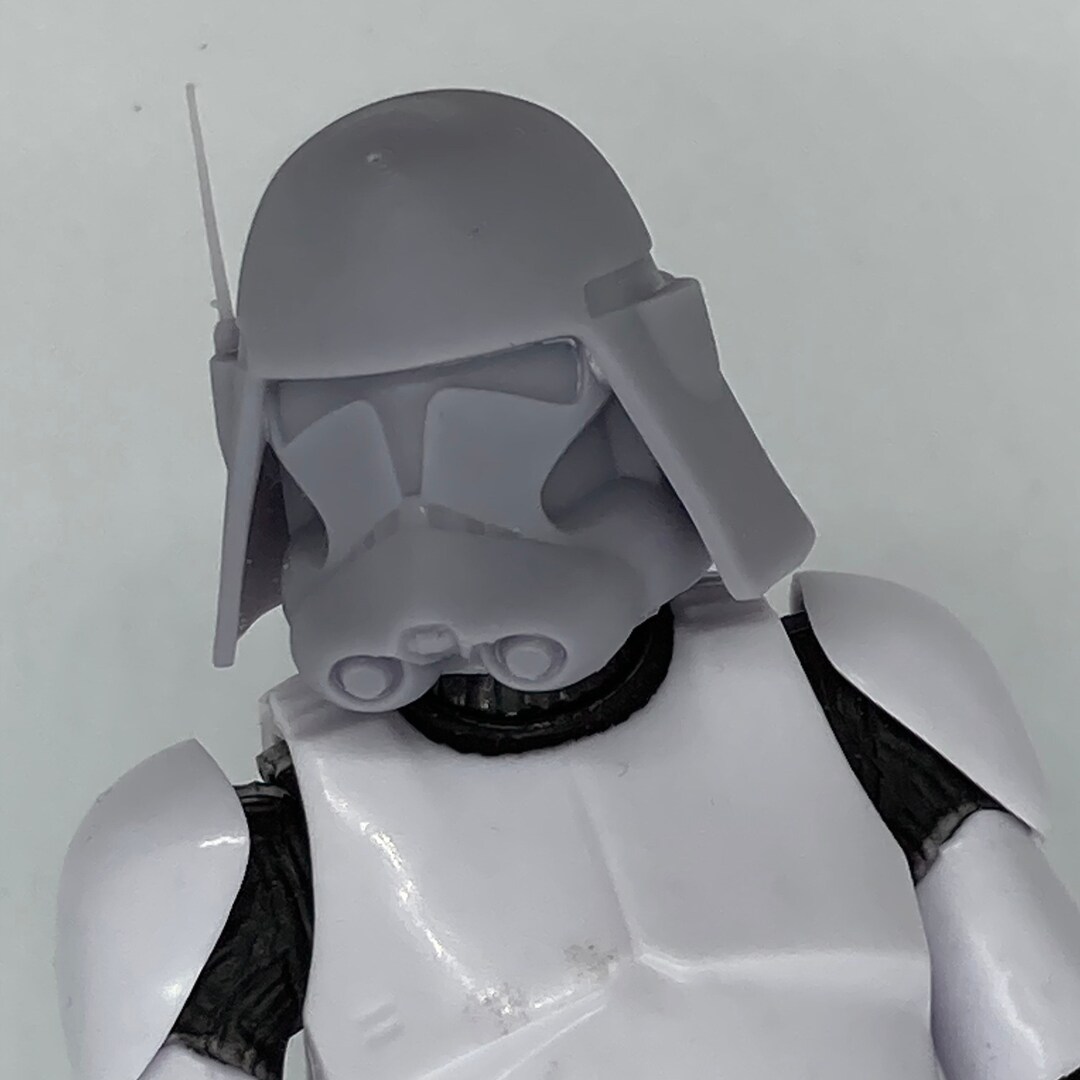 1/12 P2 Clone Trooper Reinforced Helmet Black Series 3D - Etsy