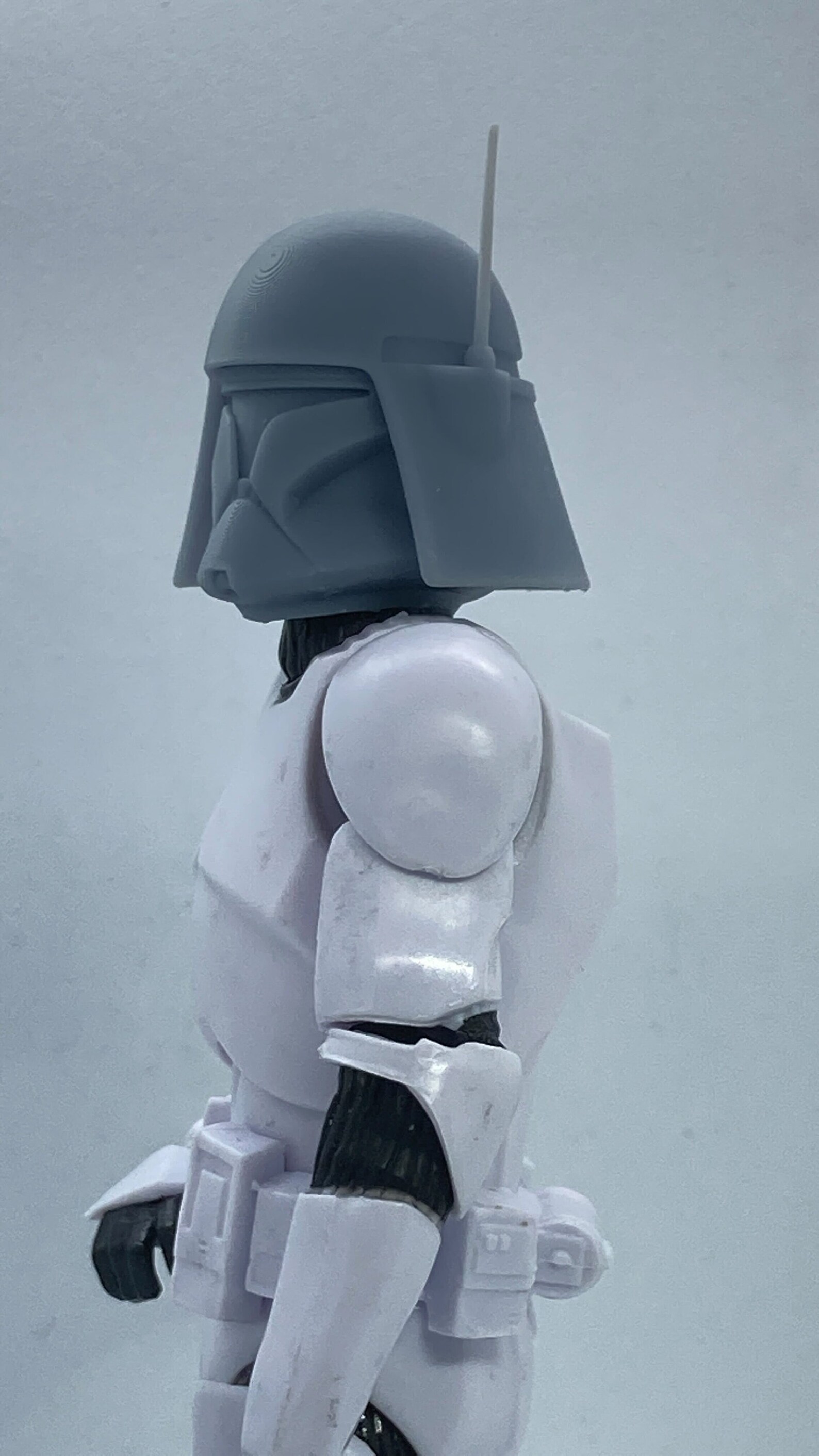 1/12 P1 Clone Trooper Reinforced Helmet Black Series 3D - Etsy