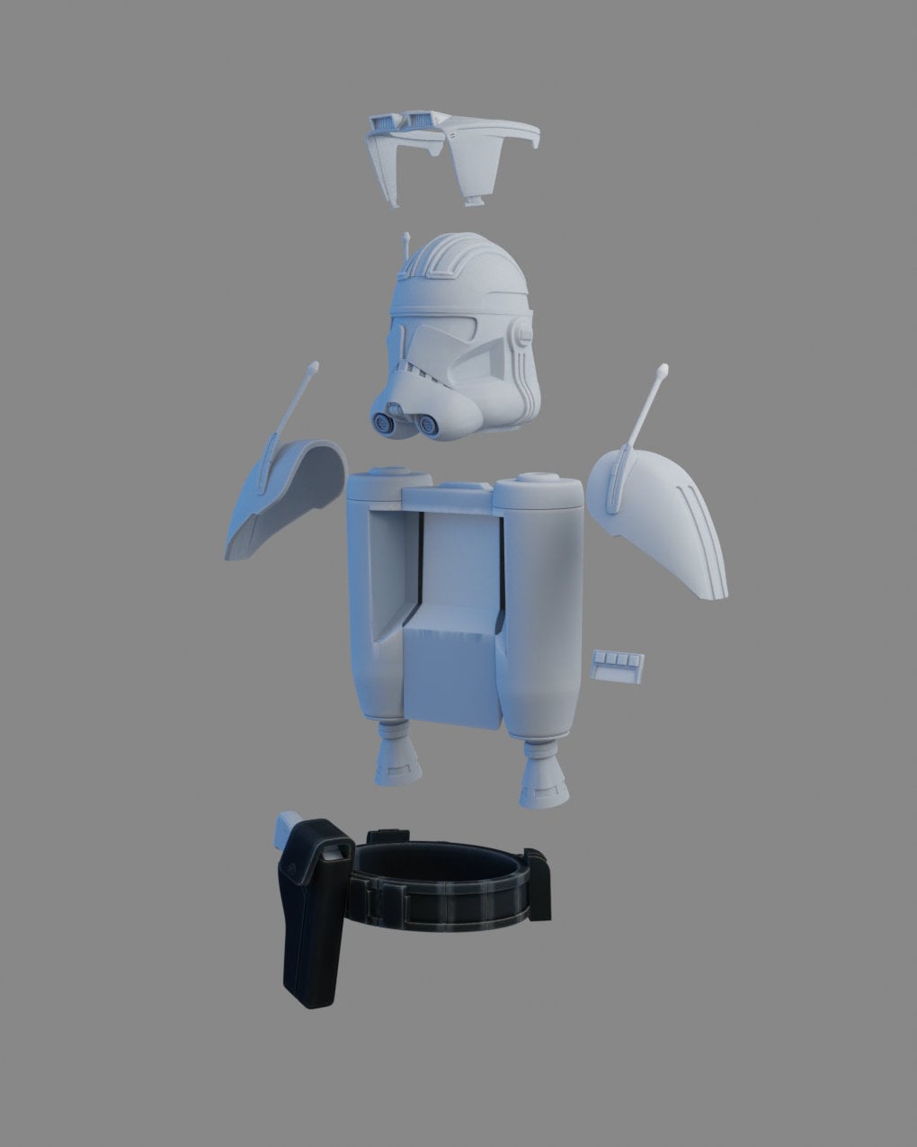 1/12 - Commander Cody - CW03 - 3D Printed Parts - Etsy