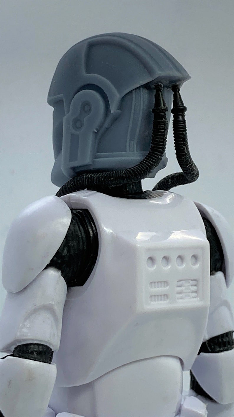 1/12 Clone Pilot P1 Helmet Tubes & Chest Box 3D Printed - Etsy