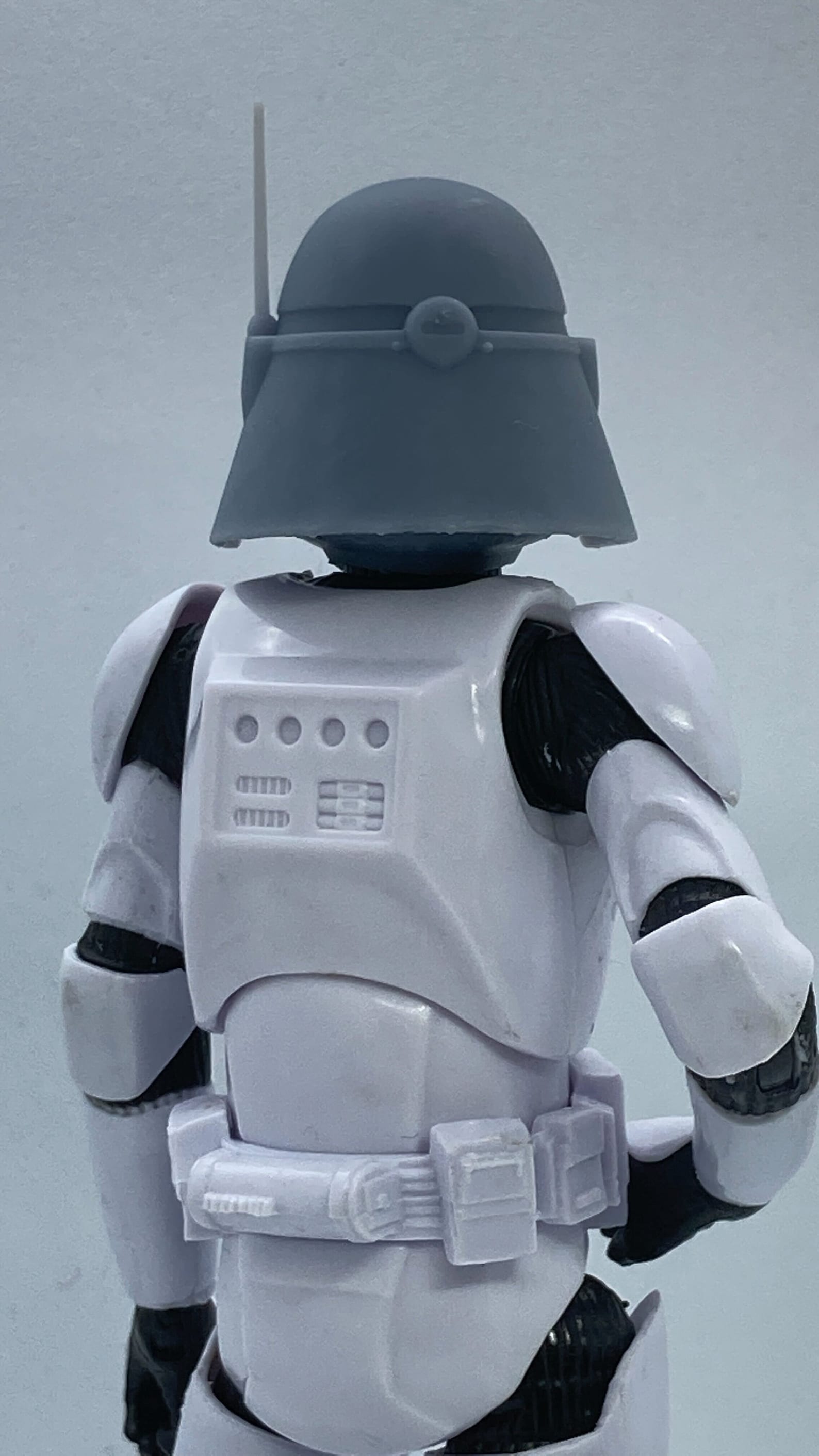 1/12 P1 Clone Trooper Reinforced Helmet Black Series 3D Printed - Etsy