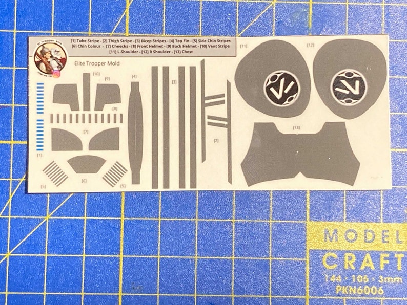 1/12 Clone Trooper Kamino Security Guard Th Waterslide - Etsy