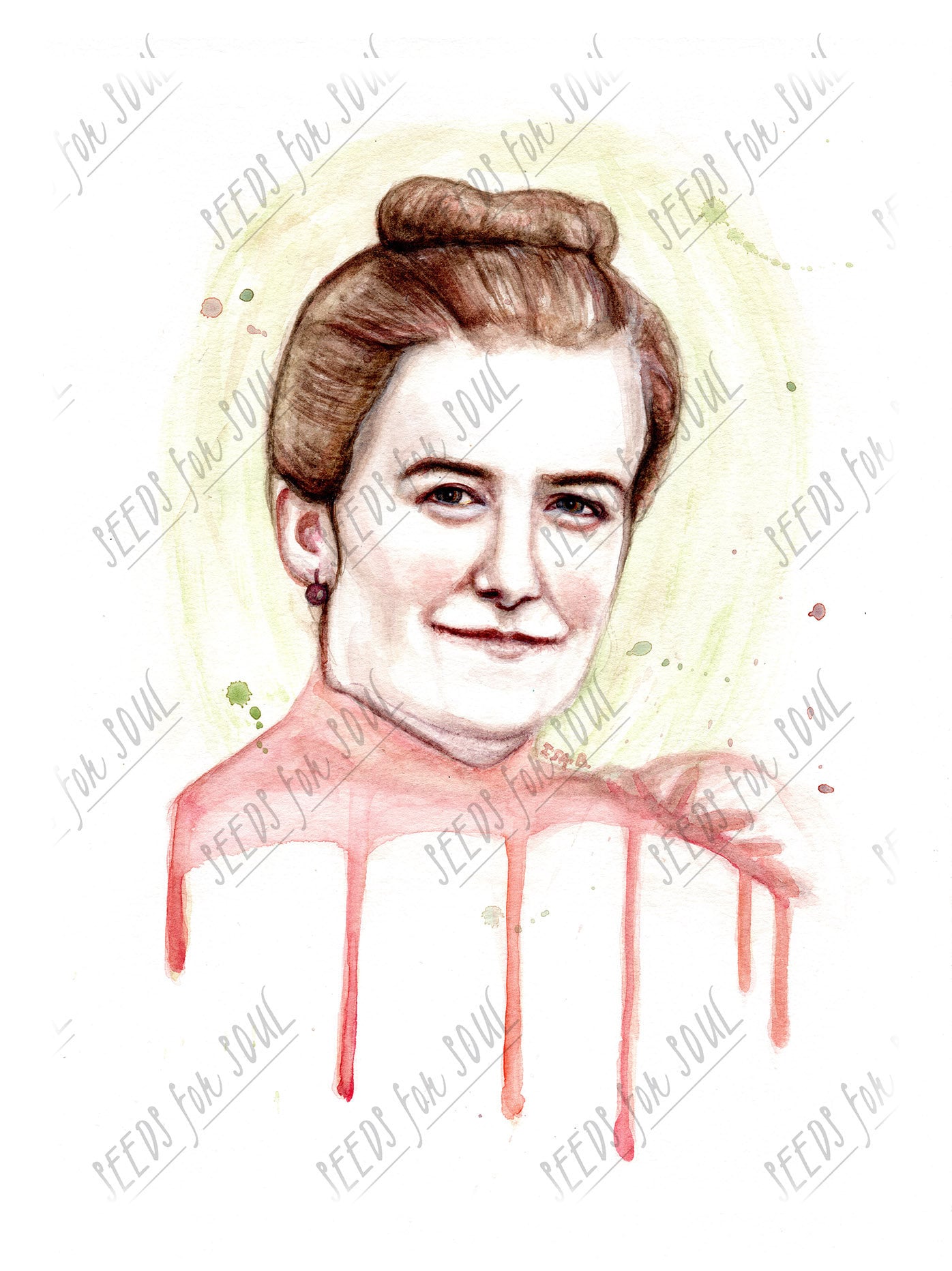 Wall Decor / Portrait of Leonie Martin Sister of St Therese / Catholic ...
