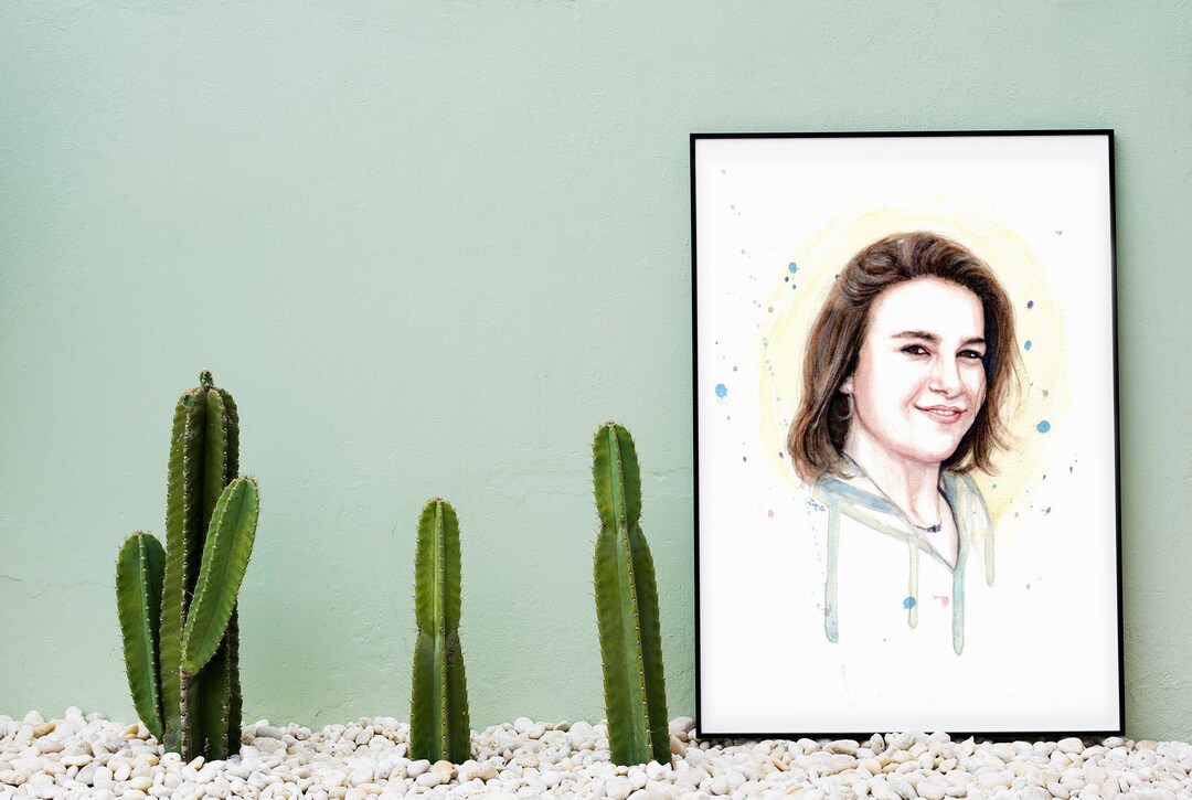 Wall Decor / Poster Portrait of Blessed Chiara Luce Badano / Catholic ...