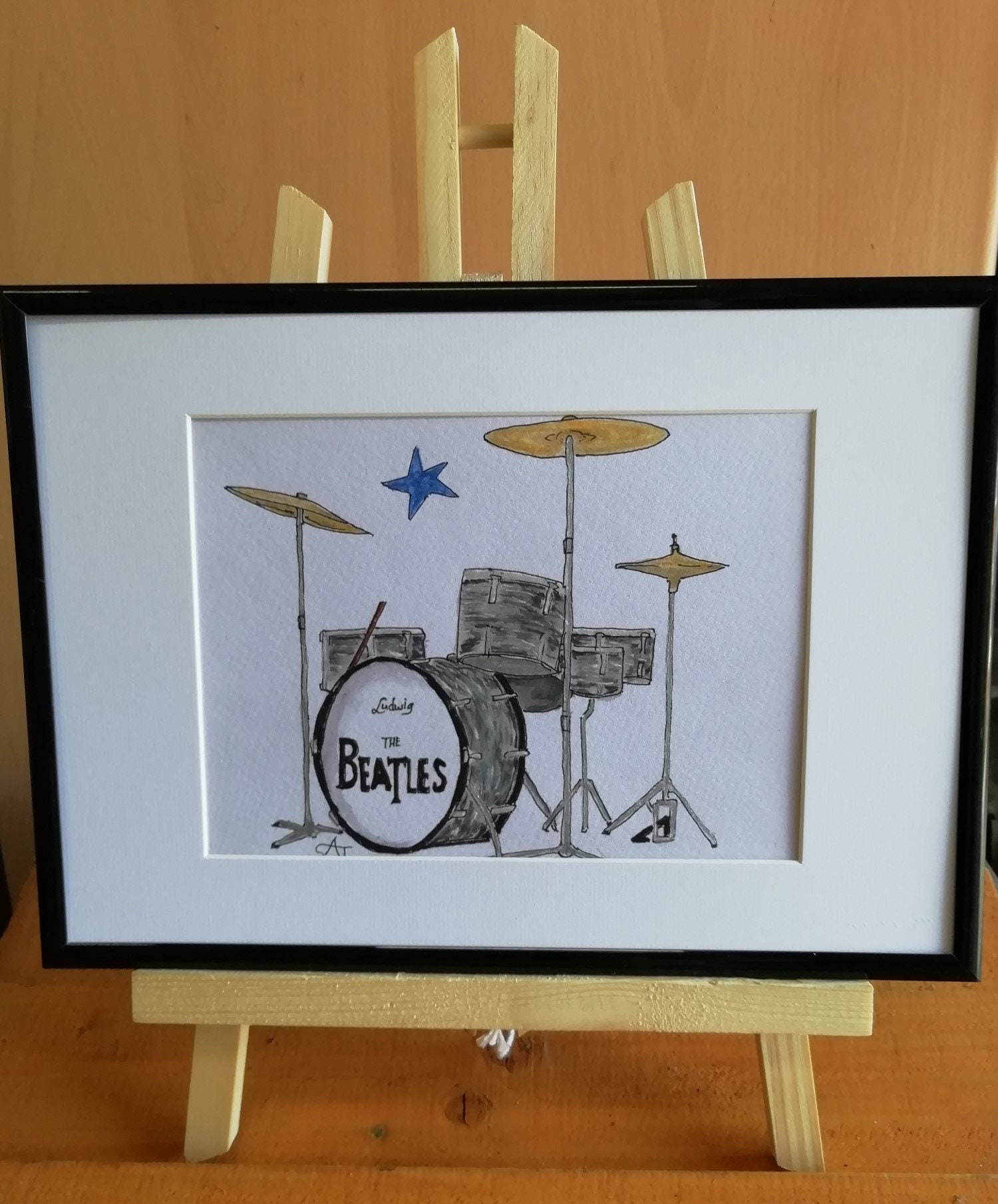 Ringo's Kit - an Original Water Colour - Etsy