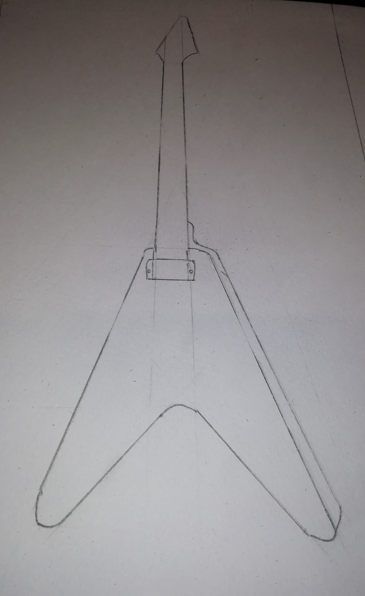 Flying V Guitar | Etsy