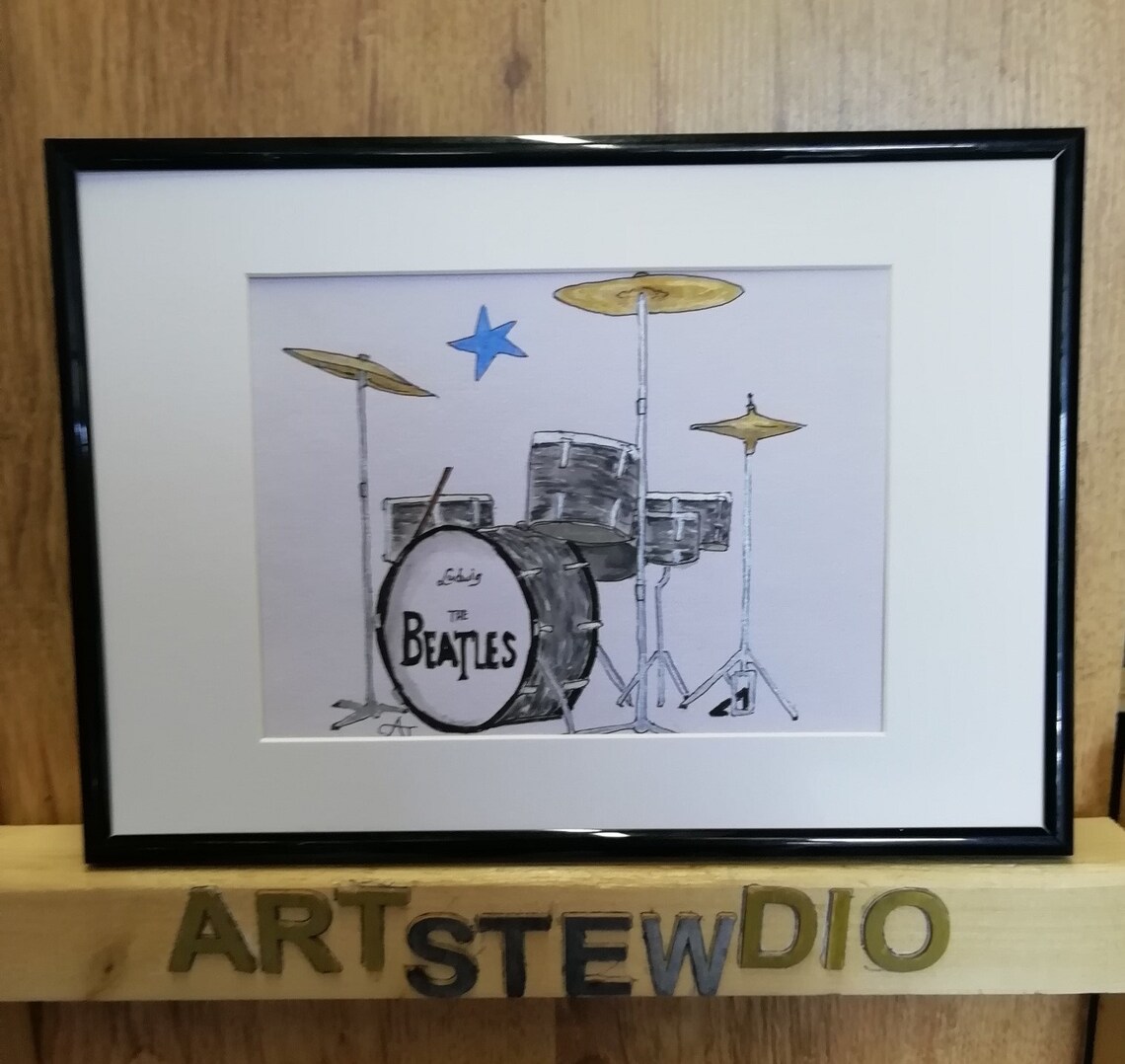 Ringo's Kit - an Original Water Colour - Etsy