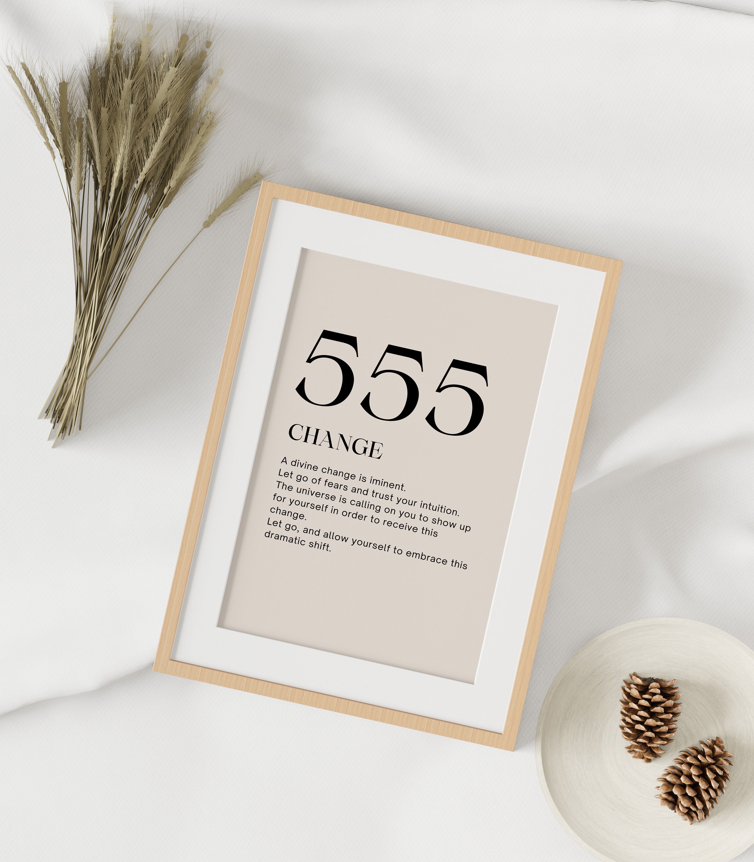 555 Angel Number - Printable Digital Print - Etsy