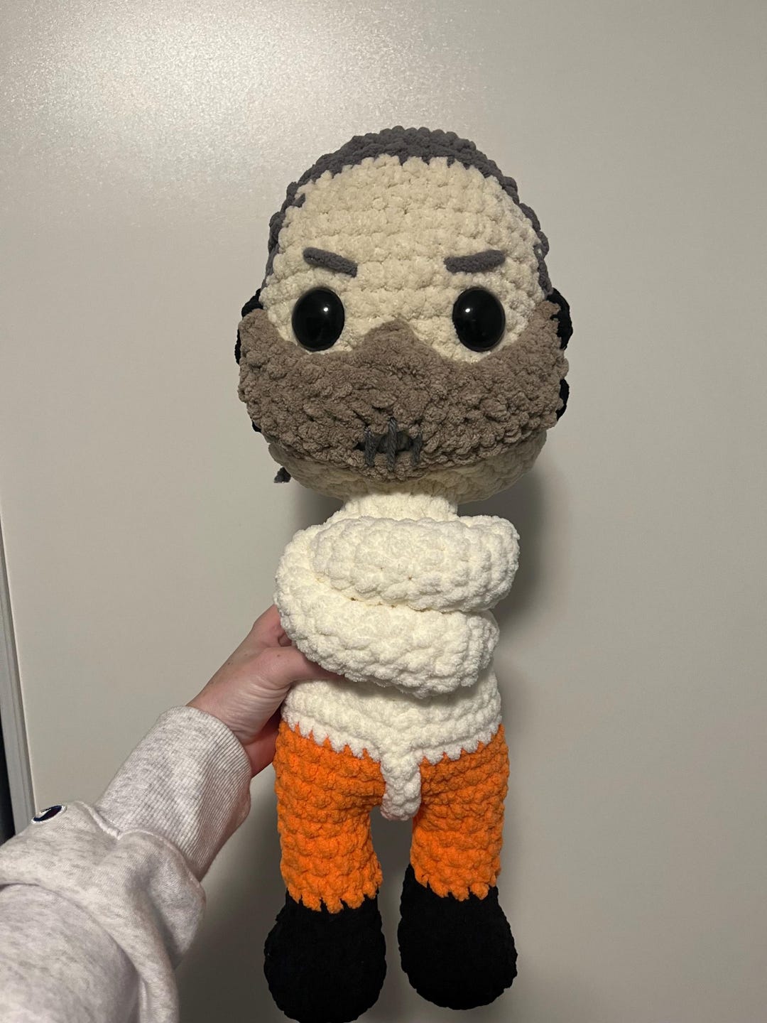 Hannibal Plushie, Handmade Crochet Stuffy, Halloween, Scary, Horror - Etsy