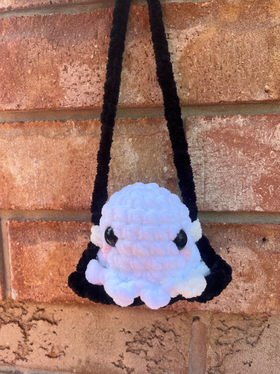 Mini Swinging Ghost/car Mirror Crochet Pattern - Etsy