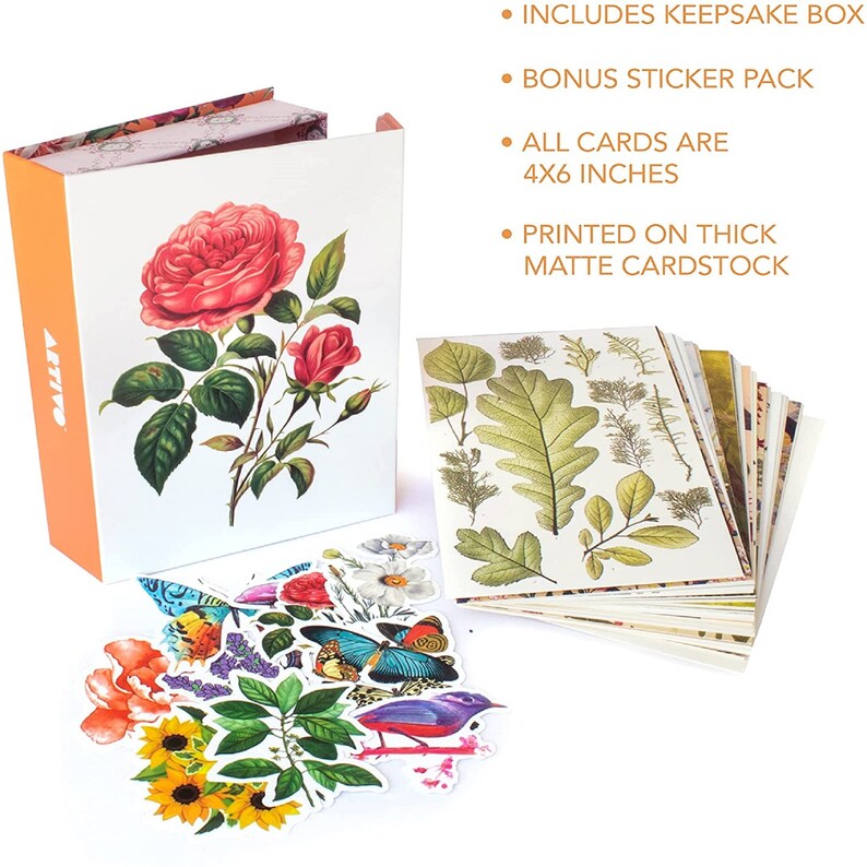 Vintage Wall Collage Kit Botanical Wall Collage Cards - Etsy