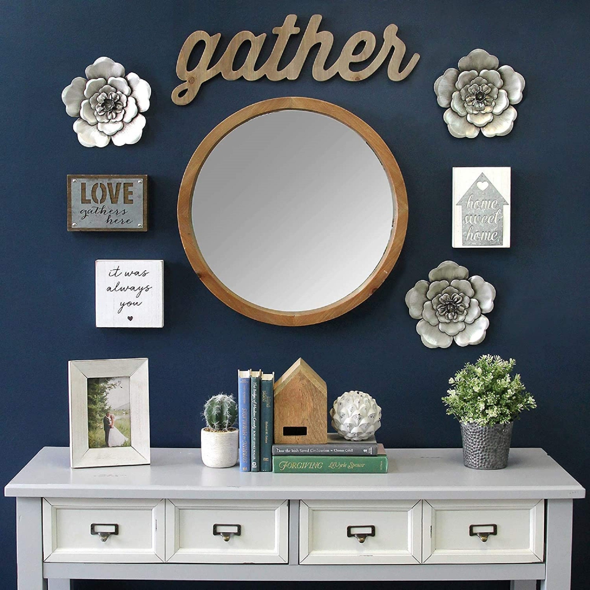 Metal Flower Wall Art multiple Layer Decor for Indoor Outdoor - Etsy