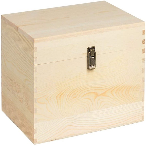 Large Wood Box - Etsy