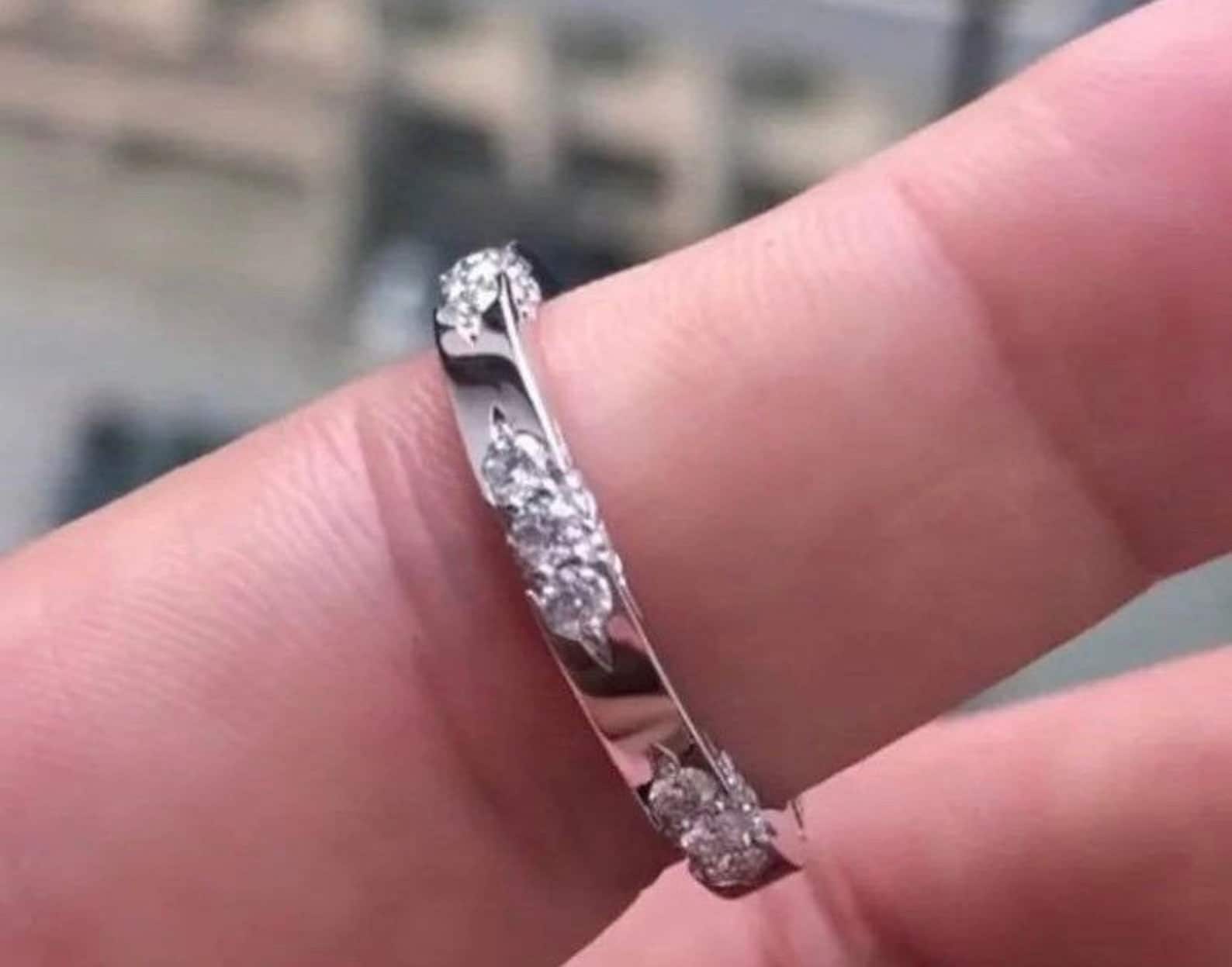 Vintage Filigree Band Engagement Wedding Band for Womens 14k - Etsy