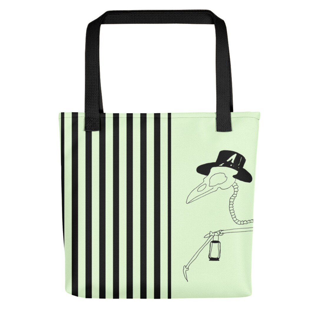 Plague Doctor Bird Skeleton Tote Bag - Etsy UK