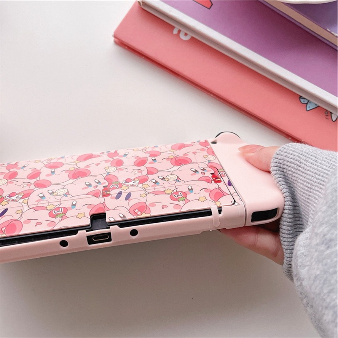 Pink Switch Oled Case Nintendo Switch Case Soft Silicone - Etsy