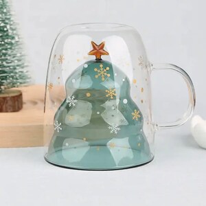 CHRISTMAS CUPS MUG Tree Holiday Gift - Etsy